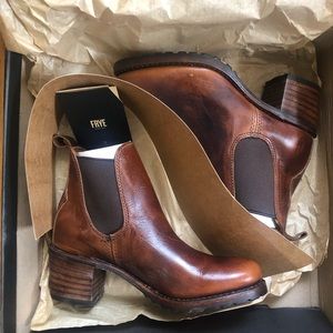 Frye | Shoes | Frye Sabrina Chelsea Boot In Cognac | Poshmark